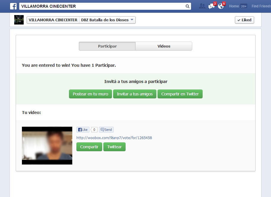 Woobox Video Contest App
