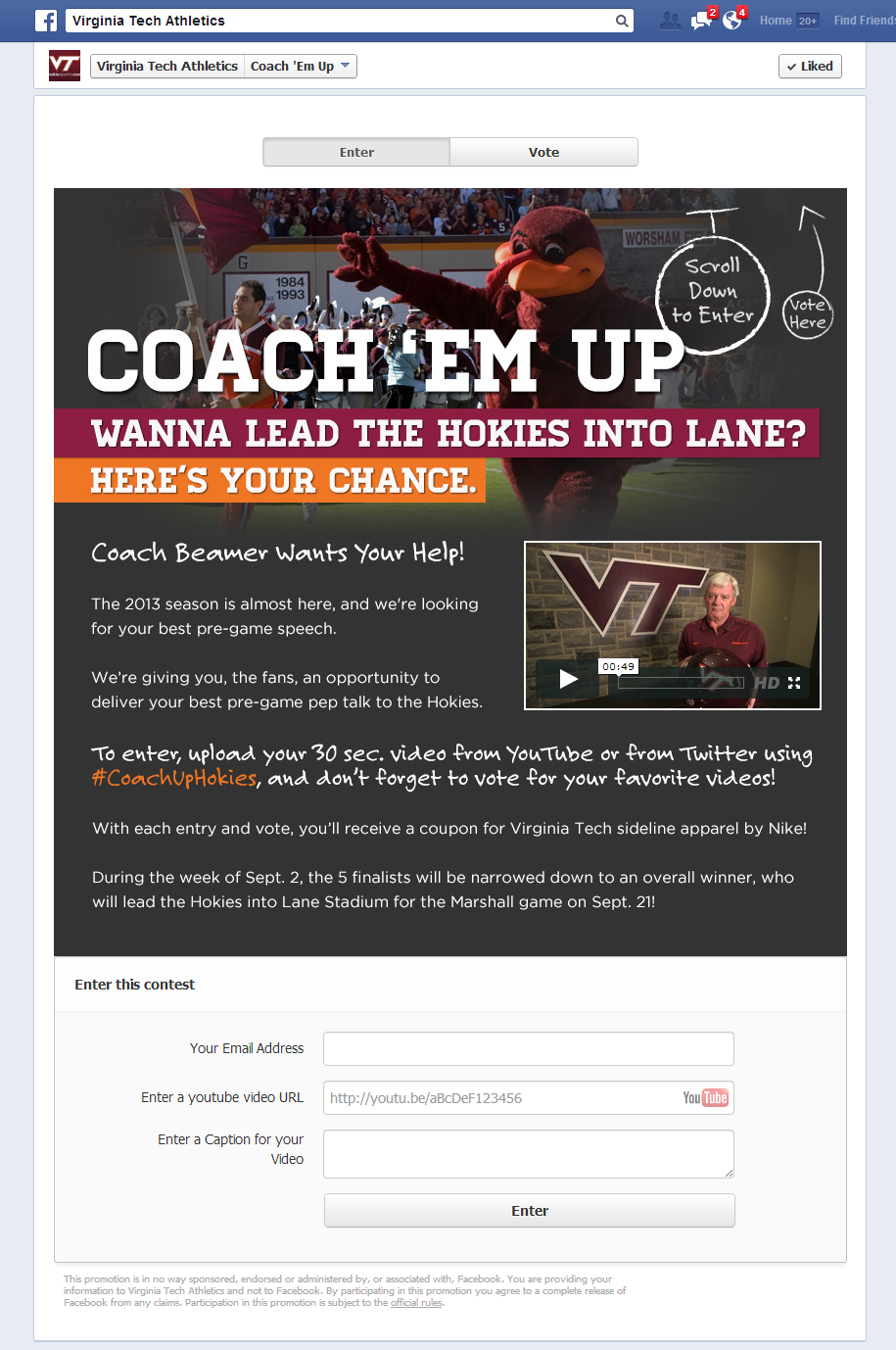 Woobox Video Contest App